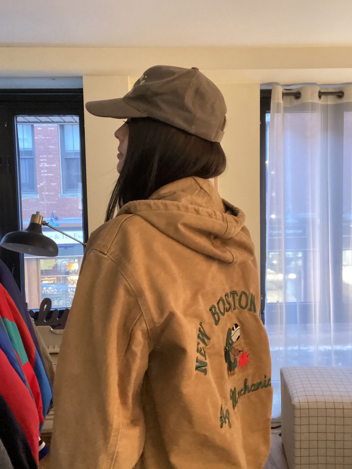 Carhartt VINTAGE mens carhartt jacket boston | Grailed