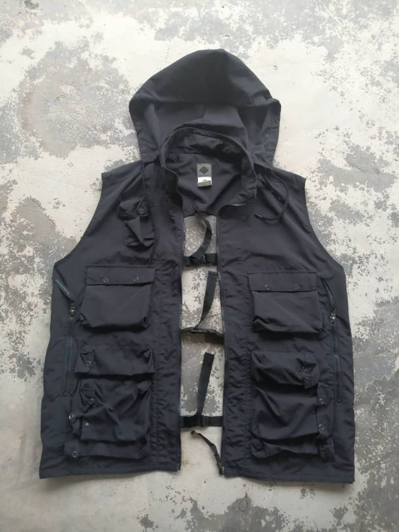 Post Overalls Post O' Alls Multi Pockets Vest Synchro System Parachute ...