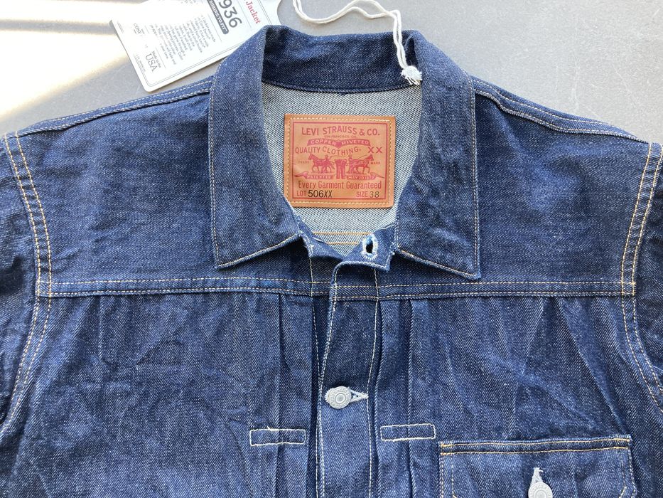 Levi's Vintage Clothing Levis Vintage Clothing LVC 506XX Type 1 denim ...