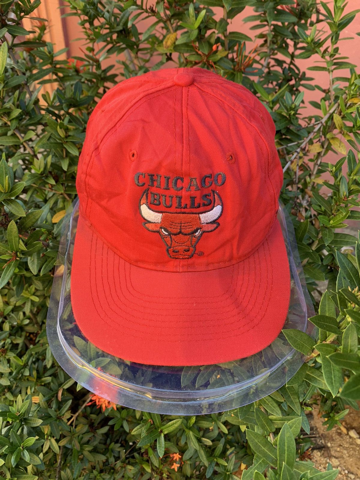 NBA × Vintage Rare 💫 Vintage Chicago Bulls Full Red OTTO Hats | Grailed