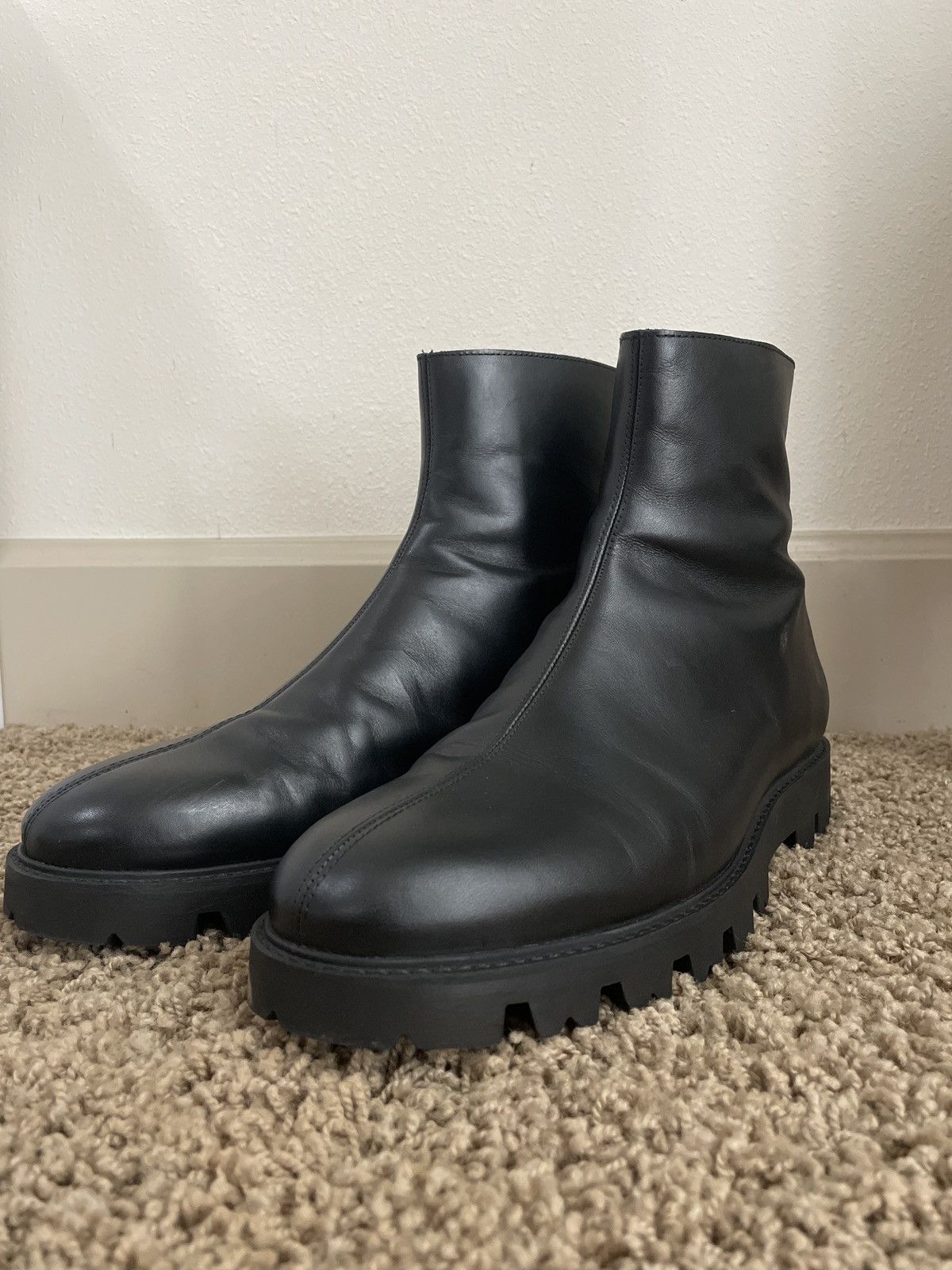 Cos COS Leather Chelsea Boots | Grailed