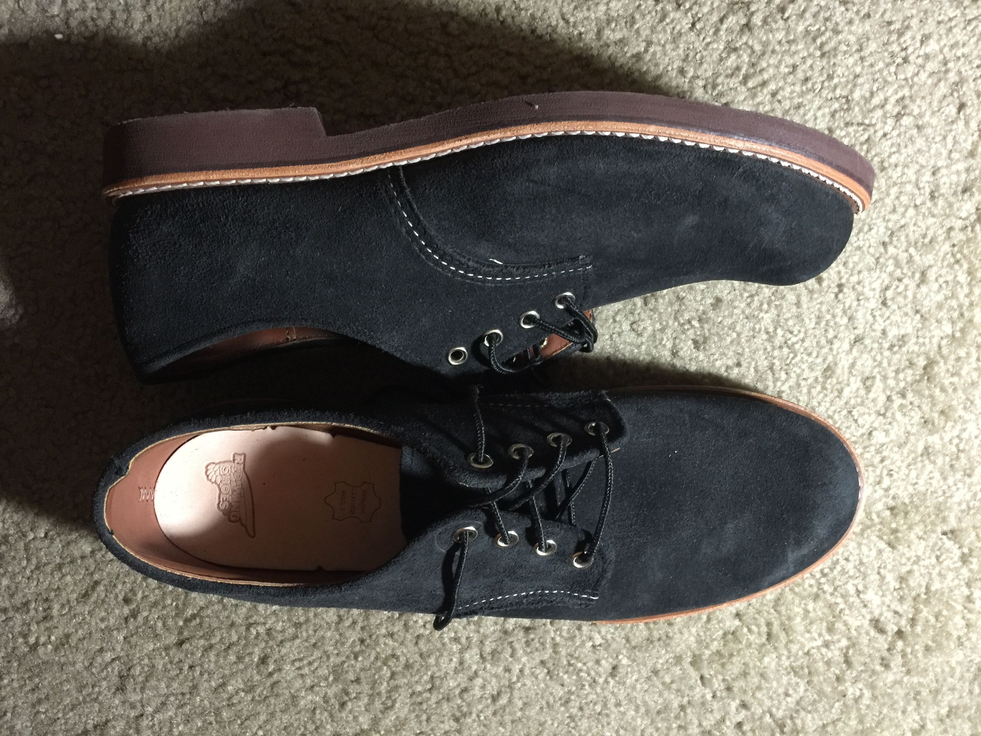 Red Wing 8055 Suede Oxford | Grailed