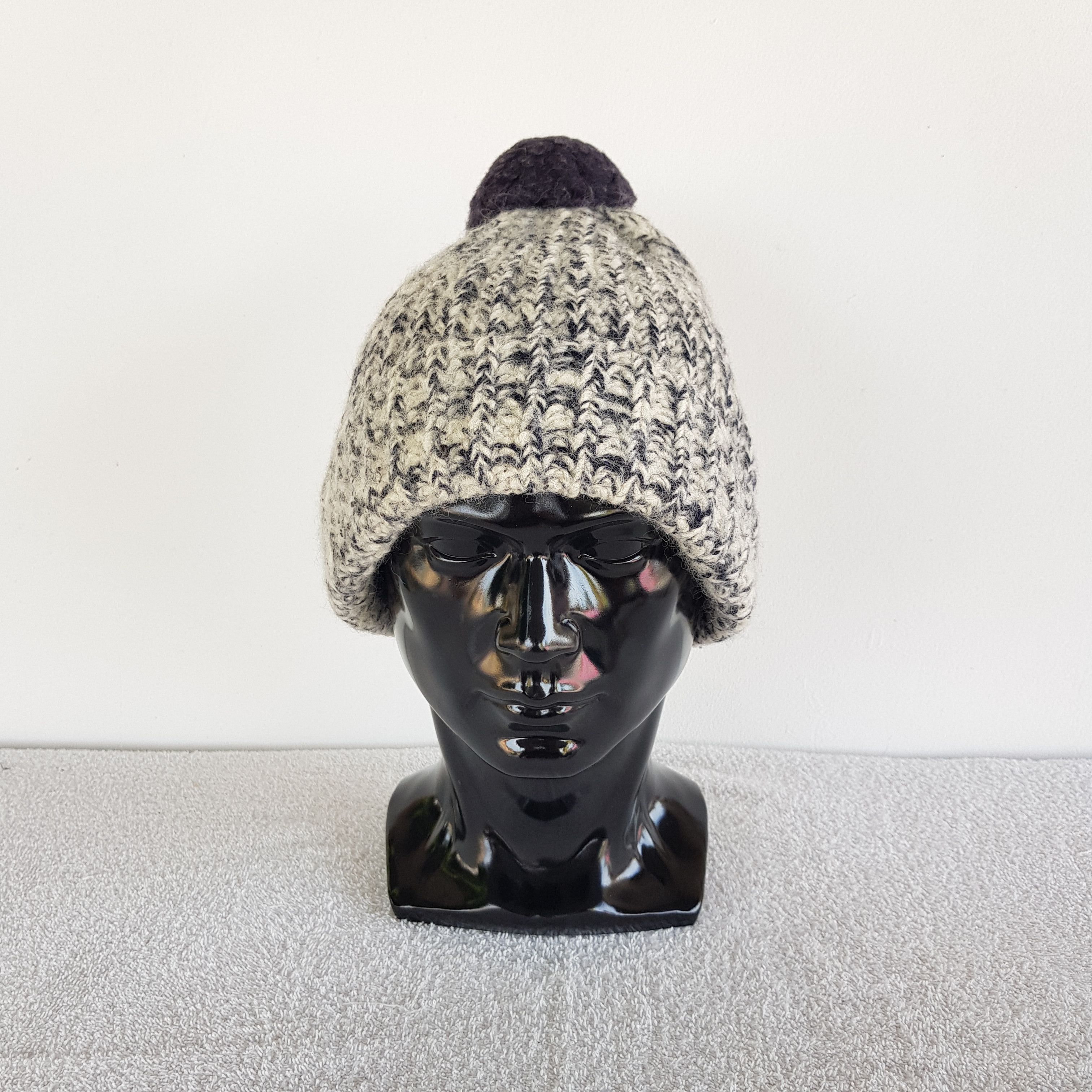 Vintage Highland 2000 Beanie Knitted Snow Cap Crochet Hats | Grailed