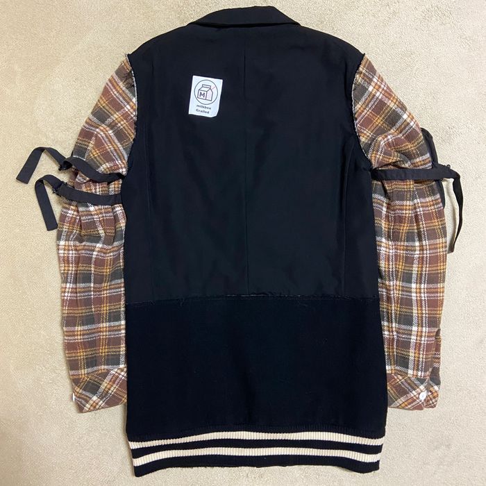 Number (N)ine Number (N)ine AW05 The High Streets Hybrid Docking Jacket ...