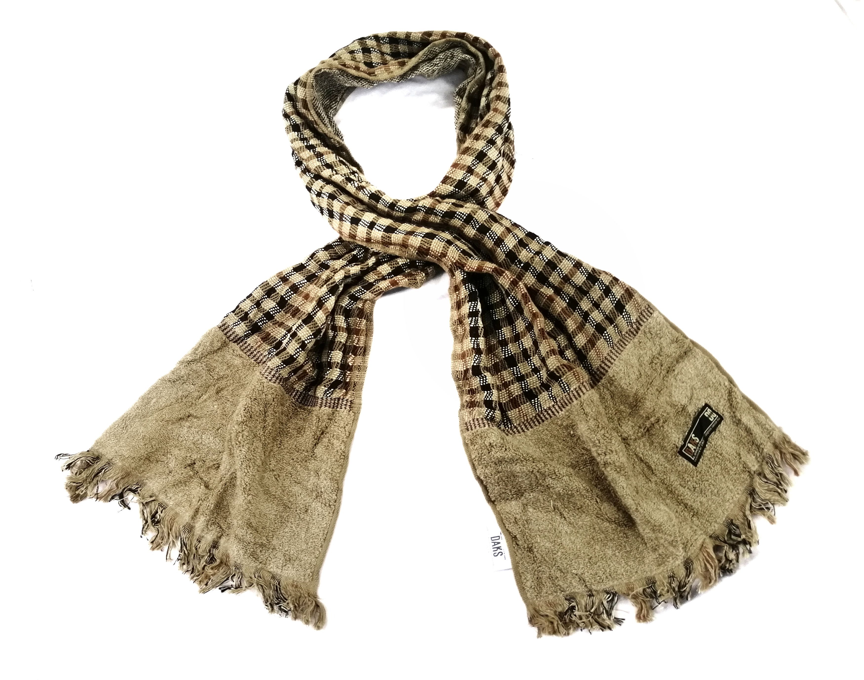 Daks London × Vintage Daks Scarf / Muffler / Cotton | Grailed