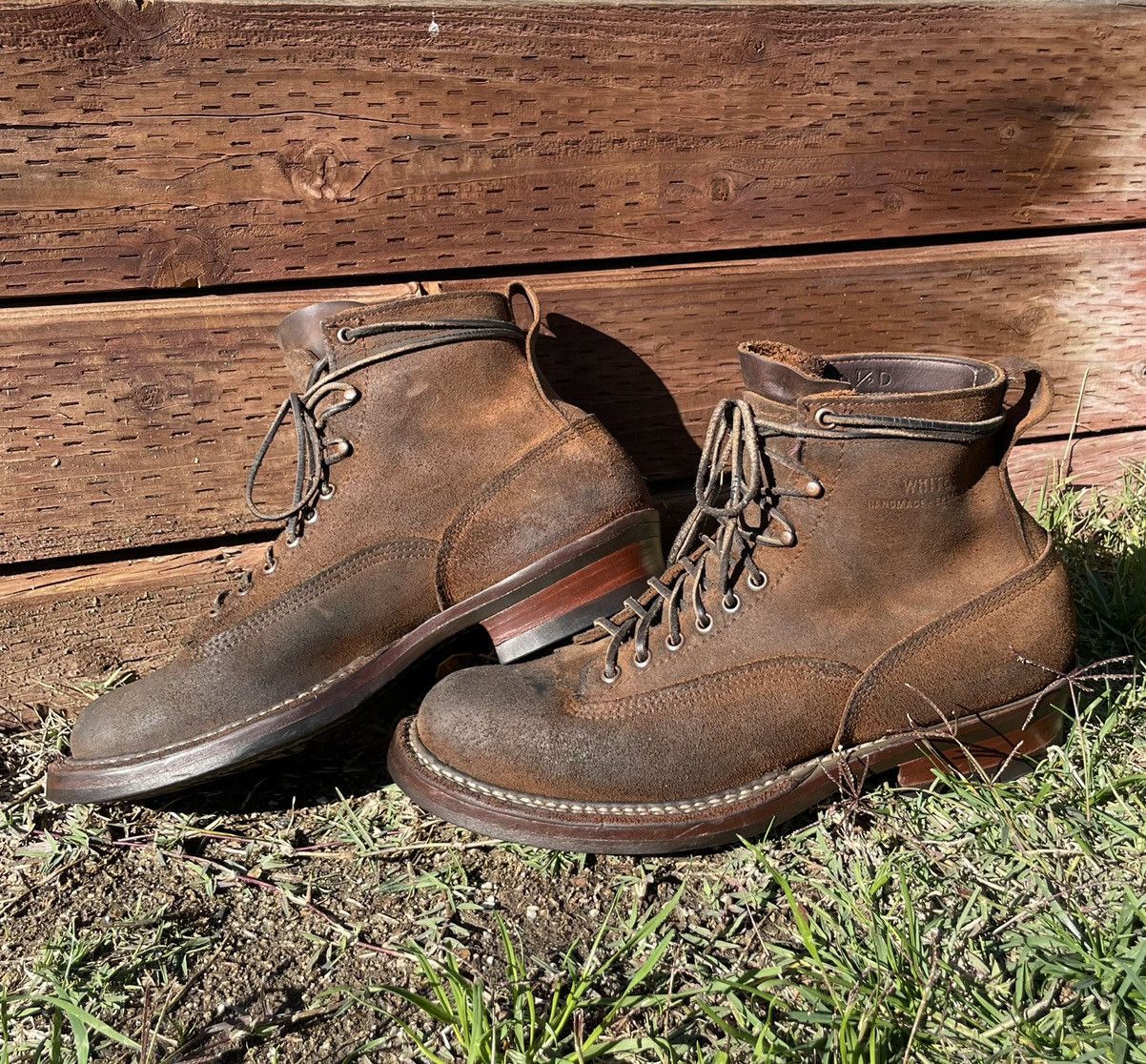 Whites Boots White’s 350 Cutter - Distress Roughout 10.5 D | Grailed