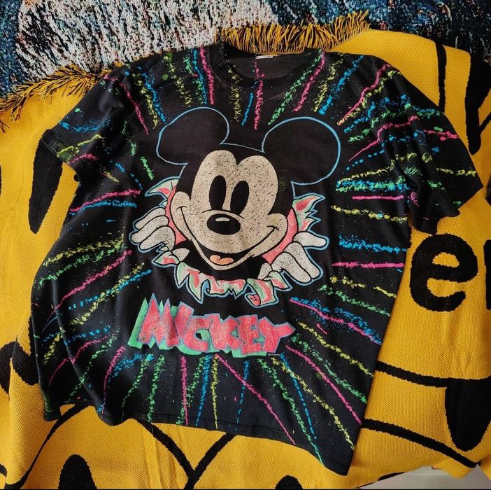 Vintage vtg90s - AOP Bootleg Mickey Mouse | Grailed