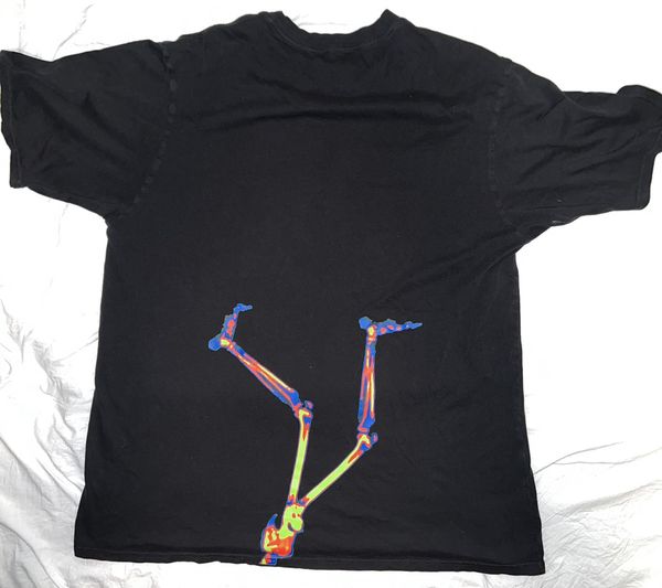 Vlone Vlone X-Ray skeleton T-Shirt | Grailed