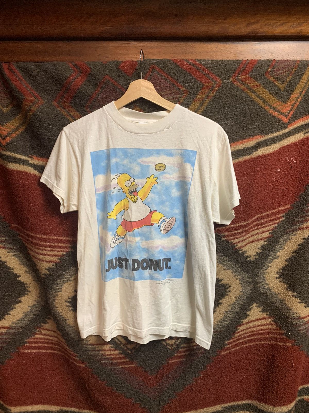 Nike × The Simpsons × Vintage Vintage 1997 Homer Simpson Nike bootleg ...