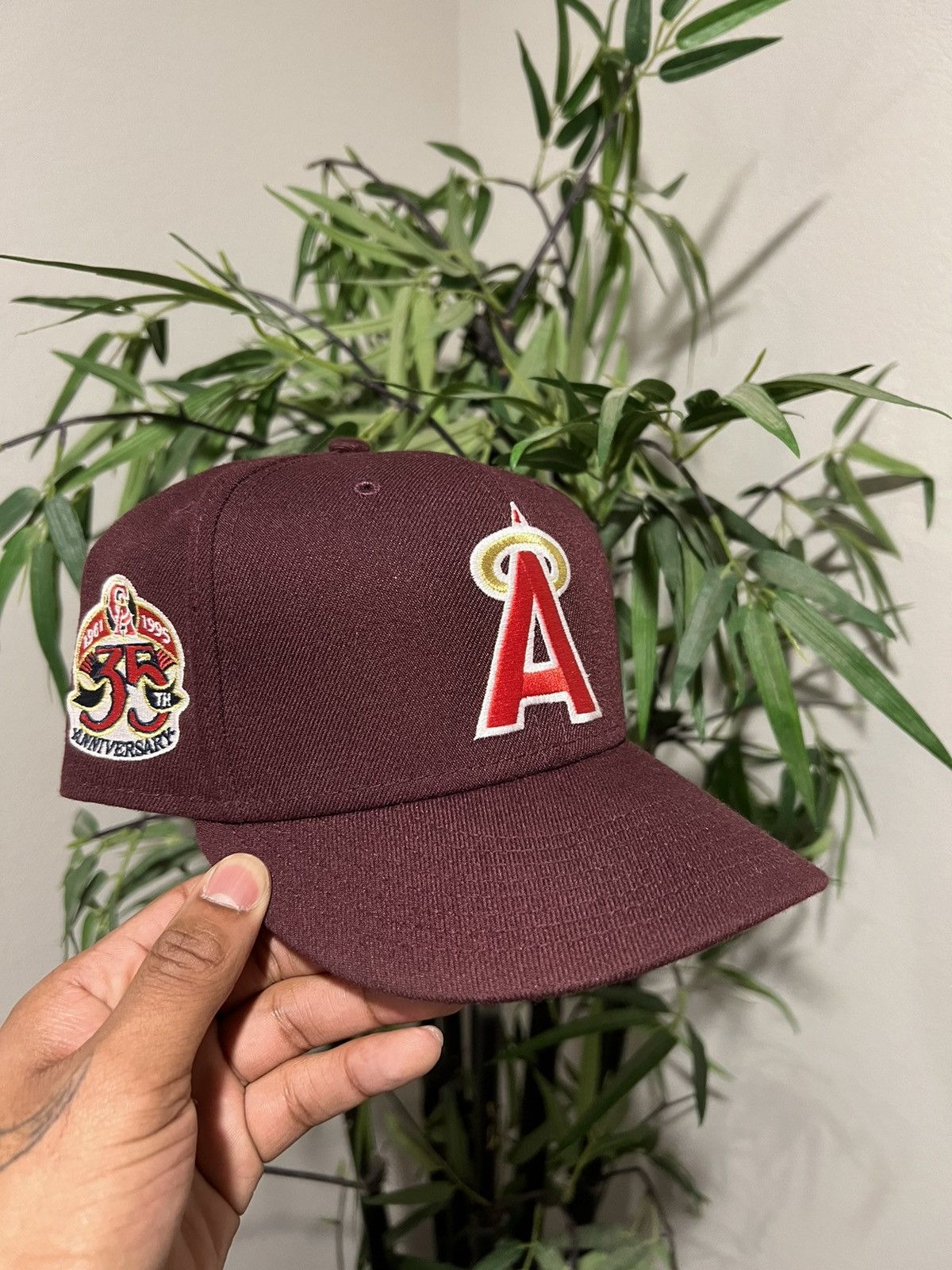 Custom HAT CLUB EXCLUSIVE ANGELS MERLOT FITTED | Grailed