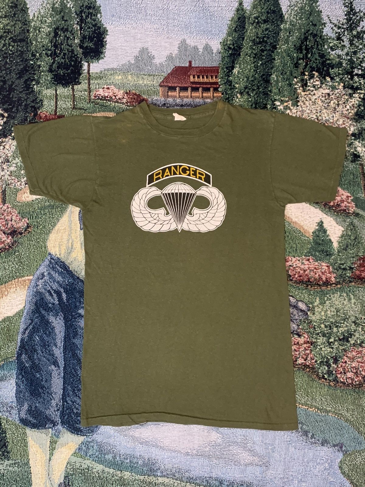 Screen Stars × Vintage 80s Army Ranger Shirt | Grailed