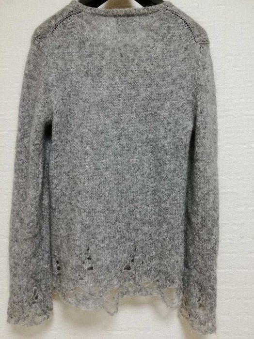 Number (N)ine AW09 Grunge Mohair Knit Sweater | Grailed