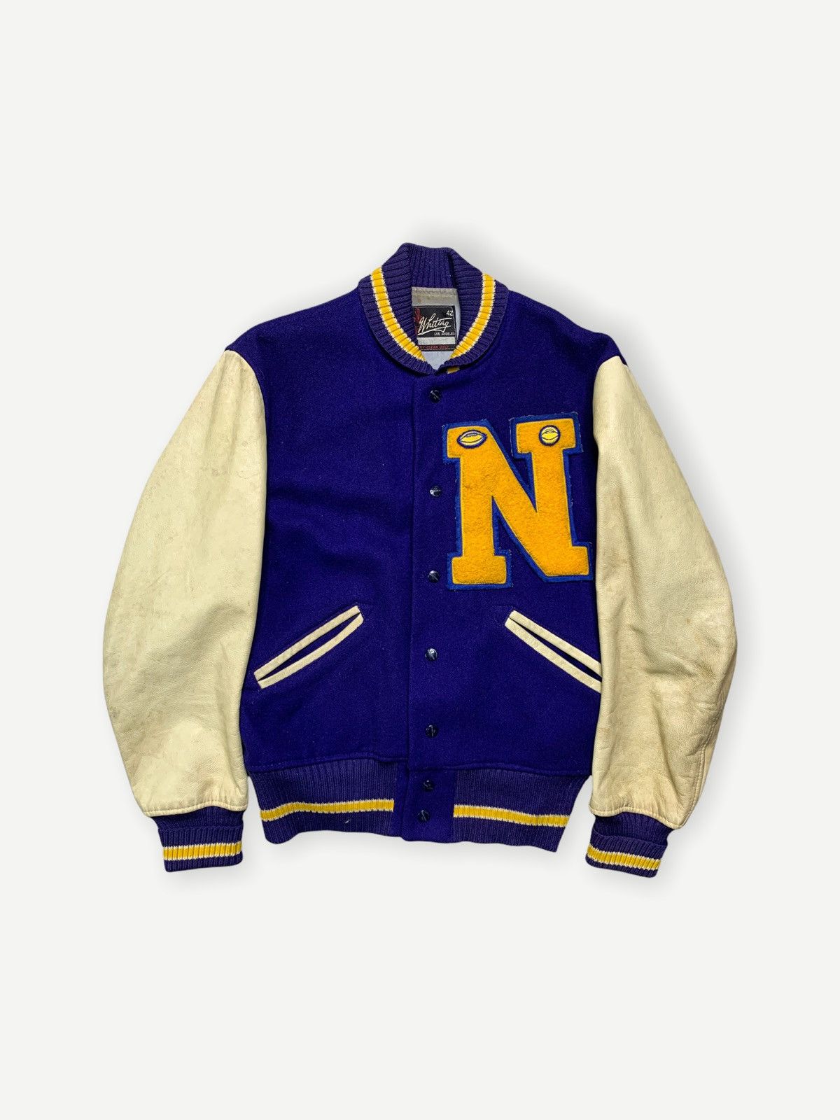 Vintage Vintage Letterman Jacket Whiting Varsity 1960s 60s Wool | Grailed