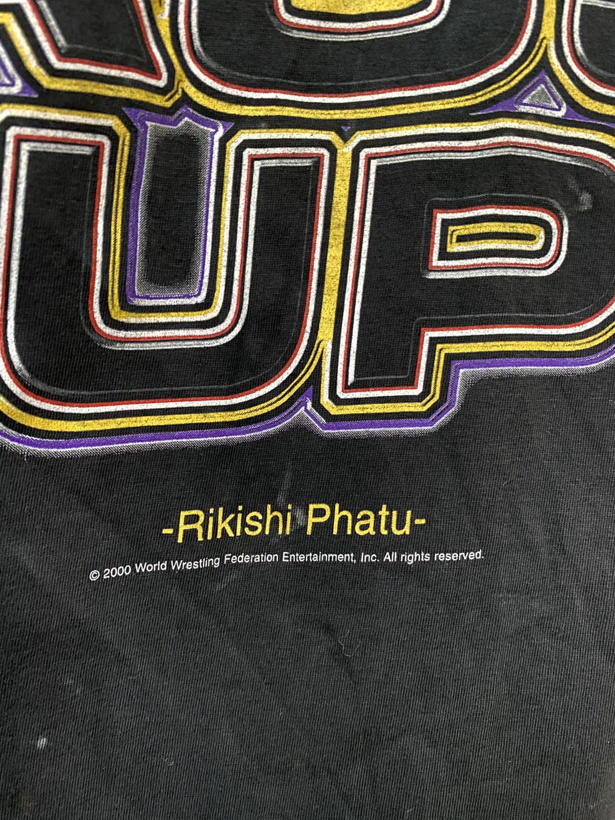 Vintage × Wwe × Wwf Vintage Rikishi Phatu T-shirt Wrestling tee | Grailed