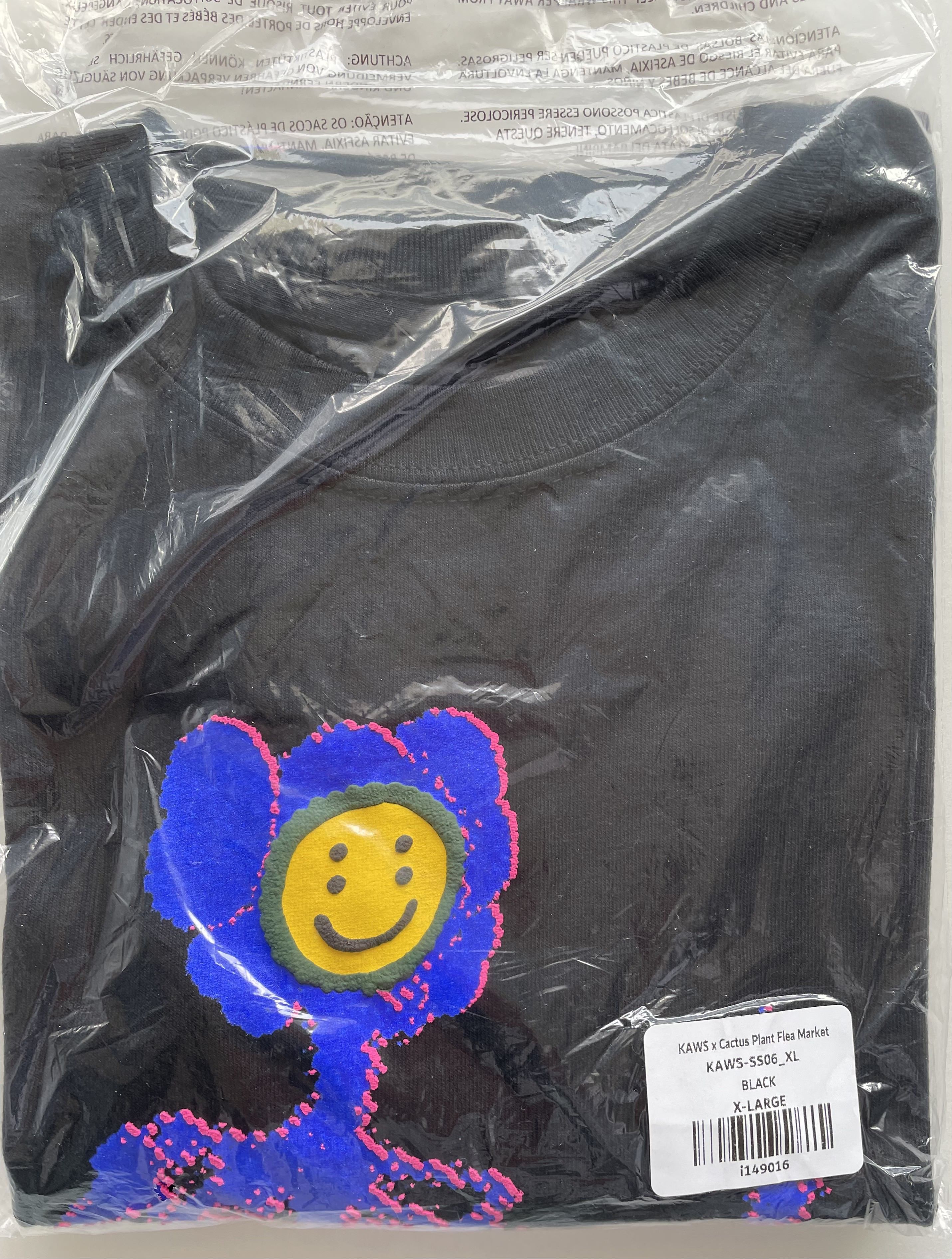 Kaws KAWS x Cactus Plant Flea Market (Black) | Grailed