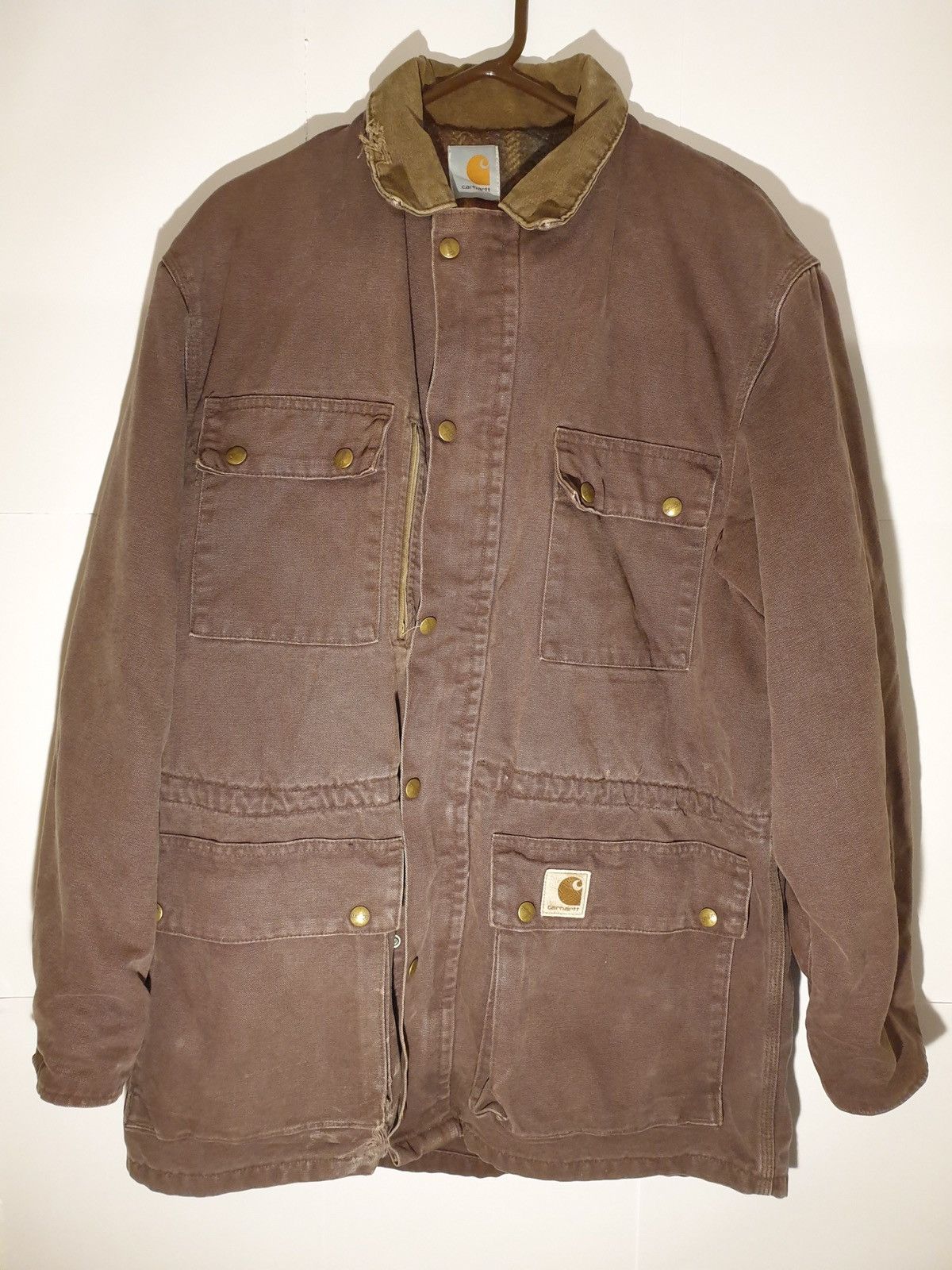 Carhartt × Vintage Vintage 90s Carhartt Blanket Lined Rancher Coat ...