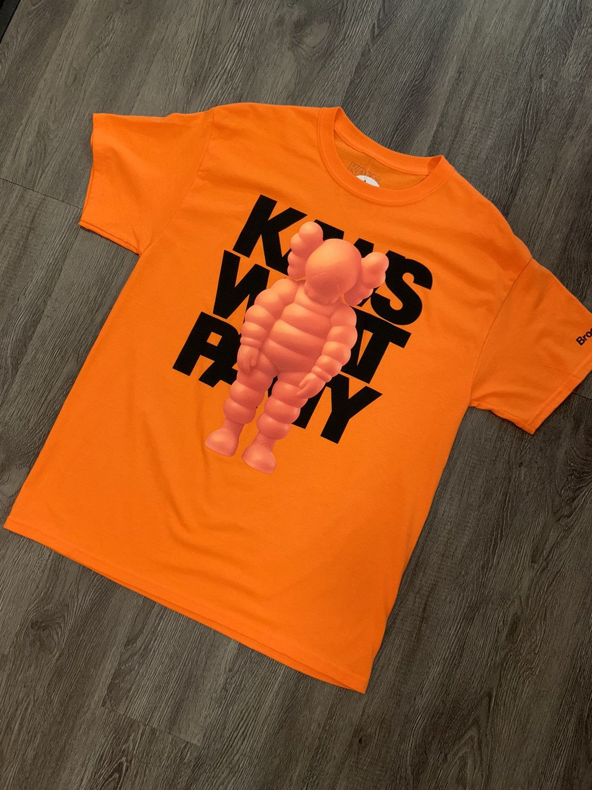 Kaws Kaws What Party Orange Large | Grailed