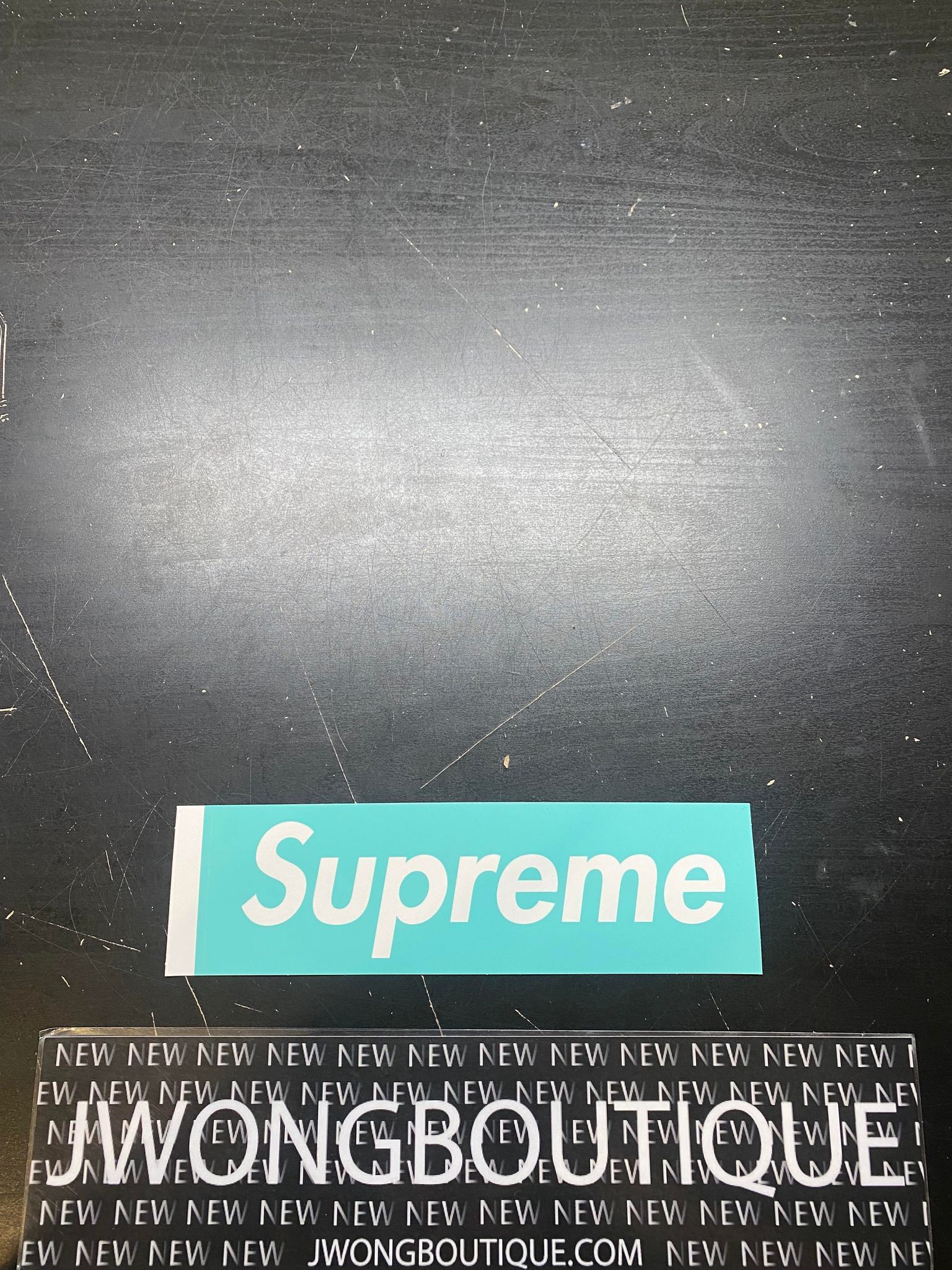 Supreme 2021 Sup Tiffany & Co. Box Logo Sticker | Grailed