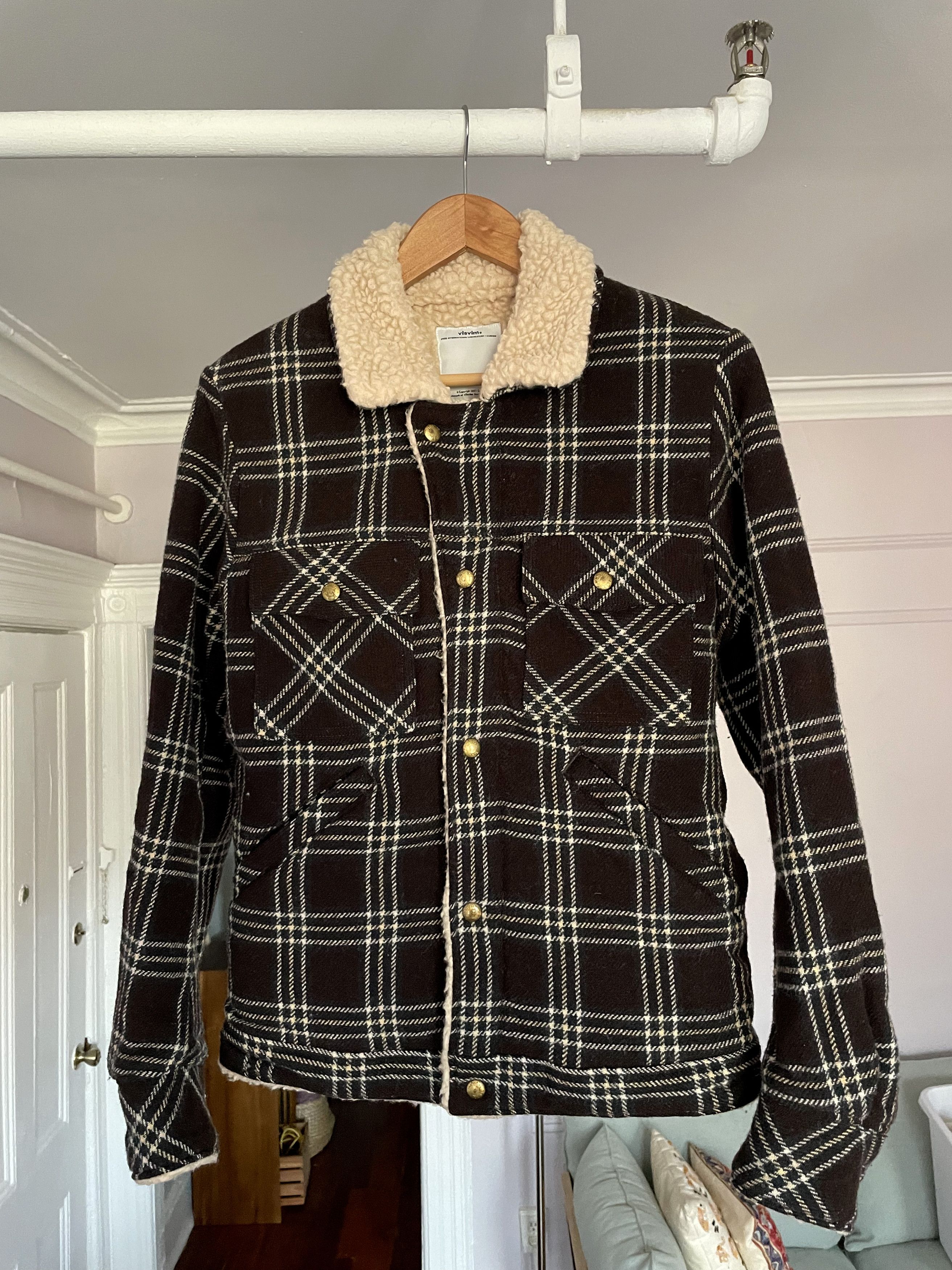 Visvim Caravan Wool Check Jacket | Grailed