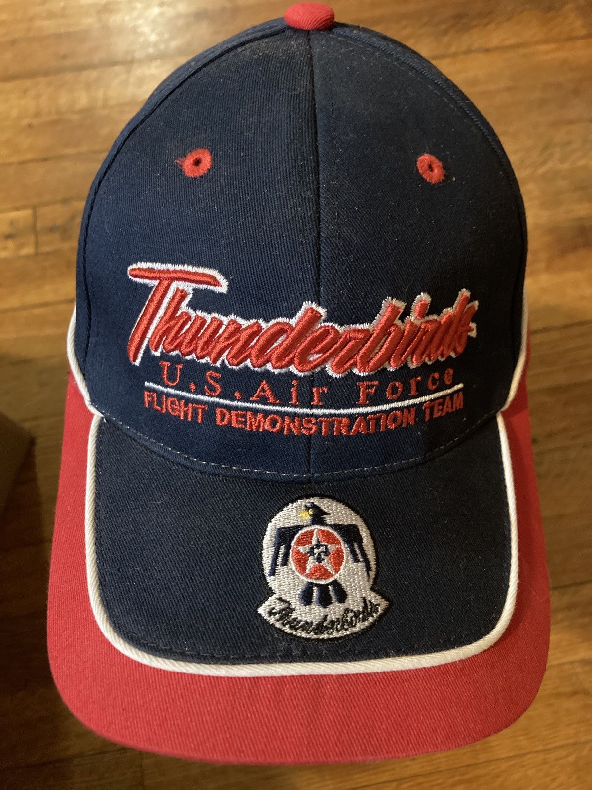 Us Air Force THUNDERBIRDS US Air Force Flight Team hat cap Strapback ...