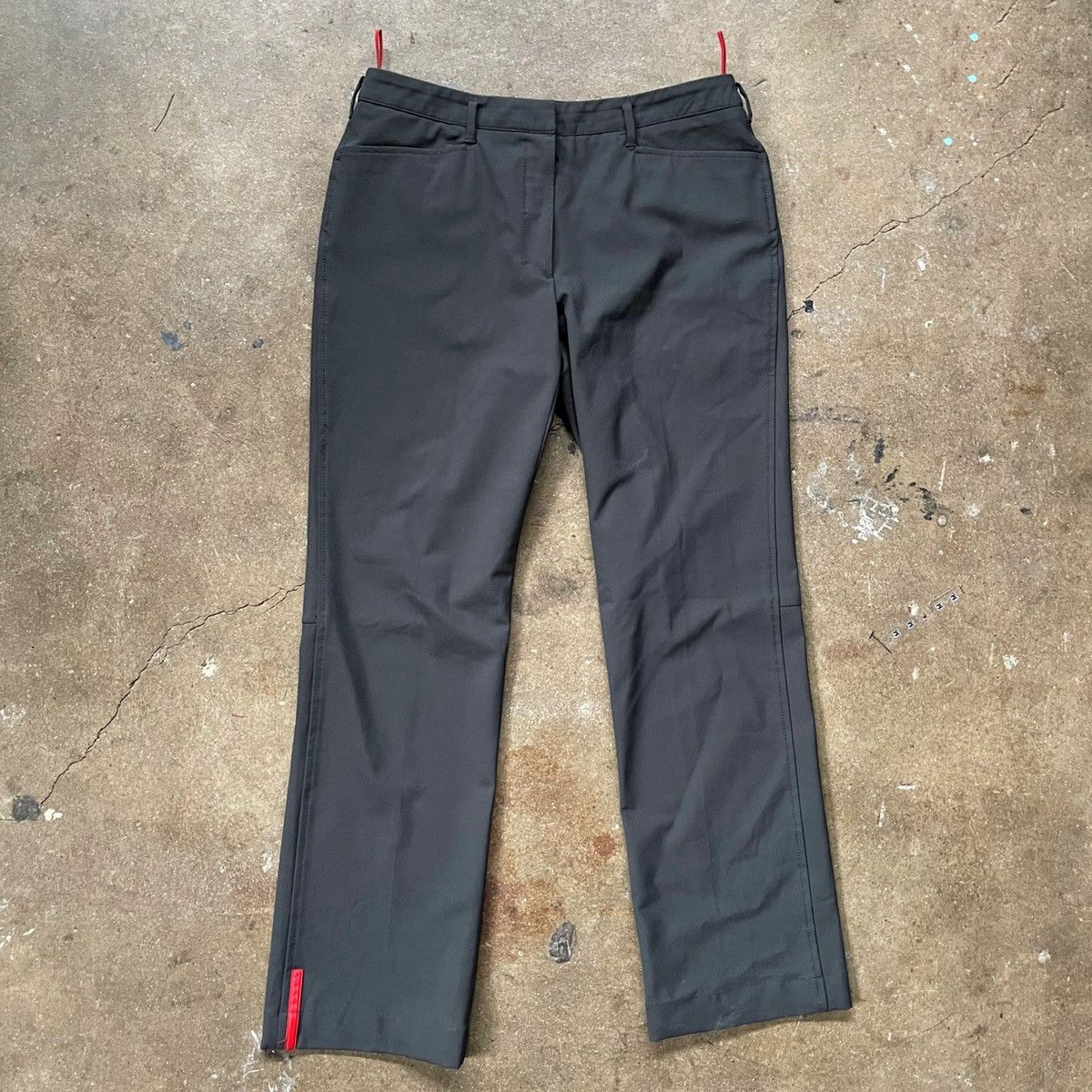Prada Prada Sport Nylon Red Tab Pants | Grailed