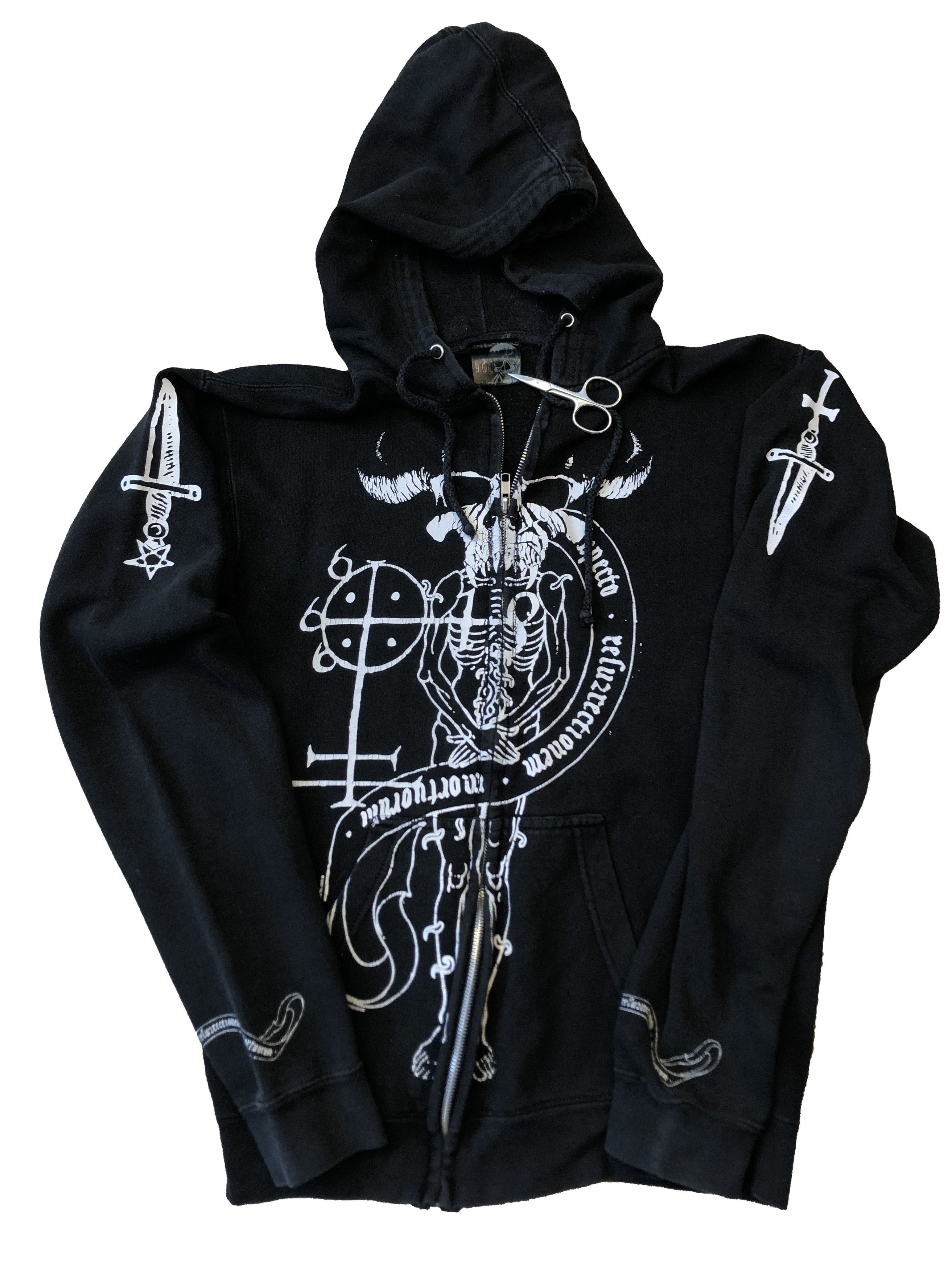 Giant Vintage Danzig Hoodie 2007 | Grailed