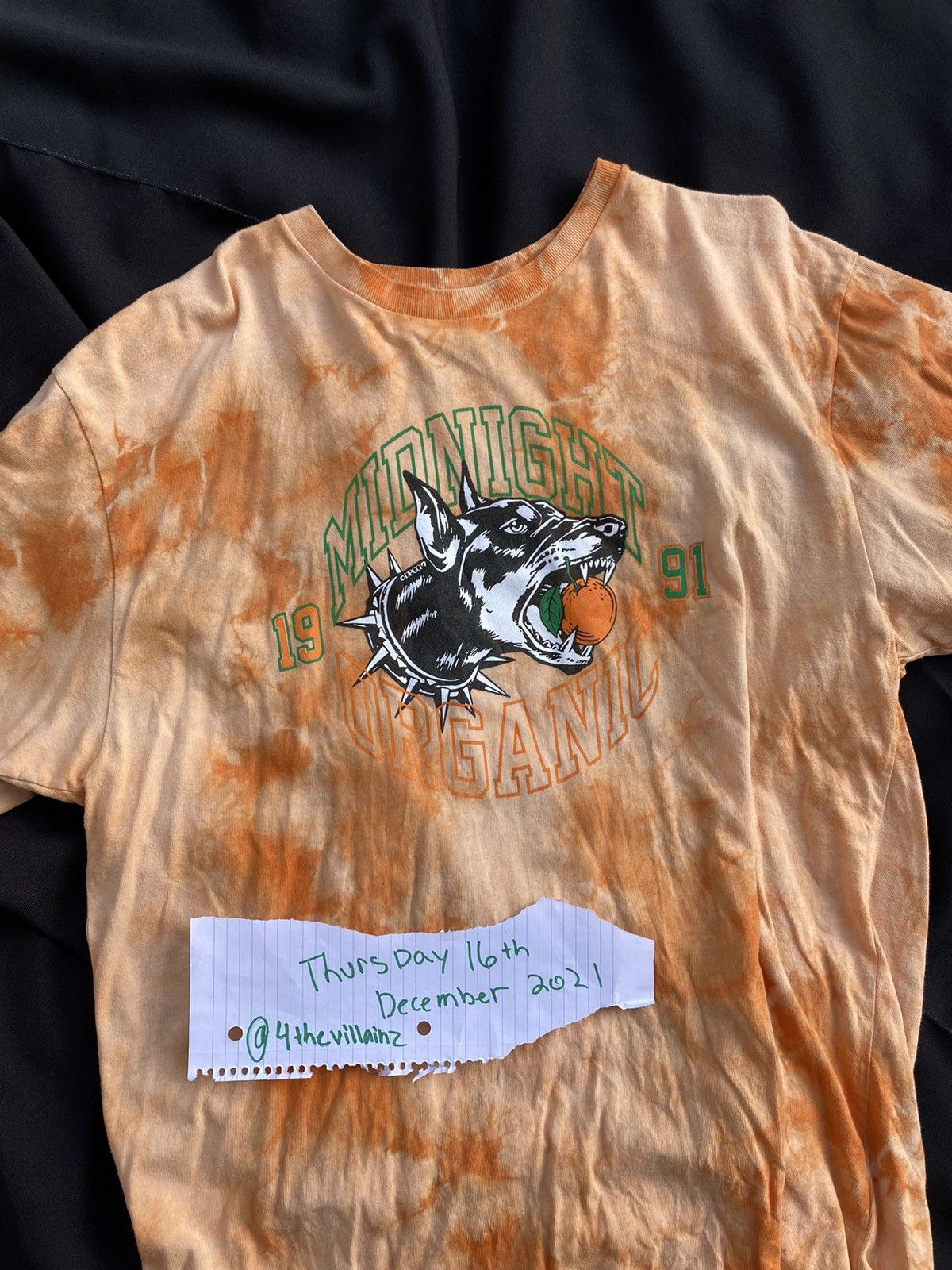 Midnight MIDNIGHT ORGANIC LARRY JUNE MERCH !! Orange tshirt | Grailed