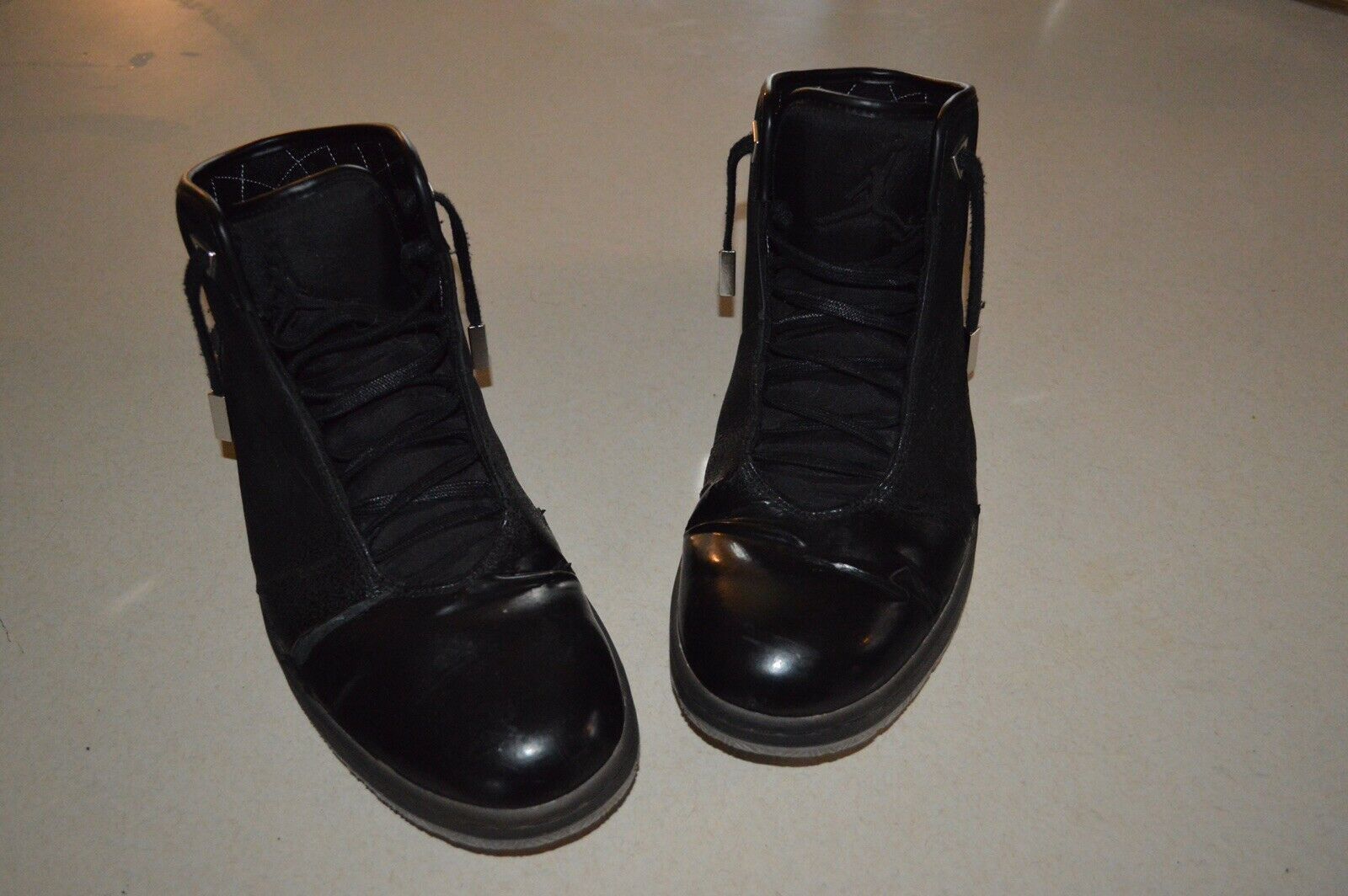 Jordan Brand Black Jordan Instigator Patent Suede Dress Shoes | Grailed