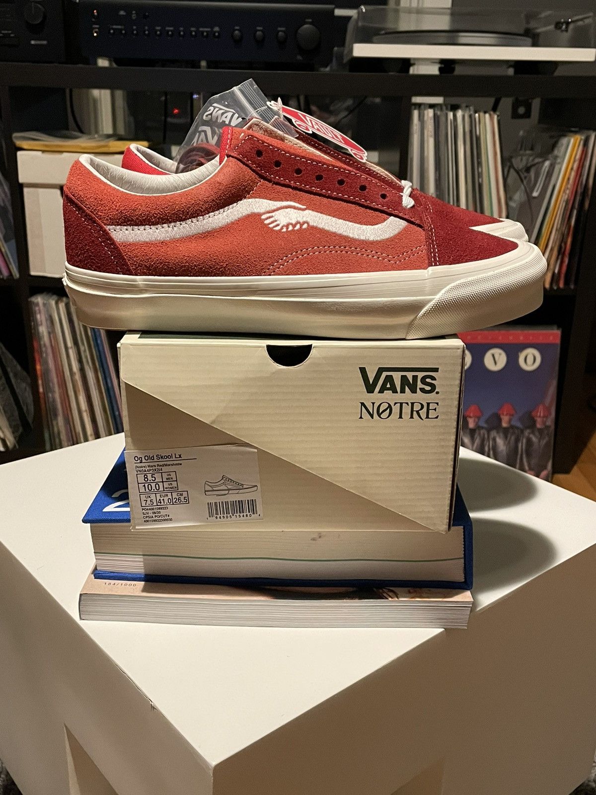 Notre Chicago × Vans Vans Vault x Notre OG Old Skool LX Mars Red - Size ...