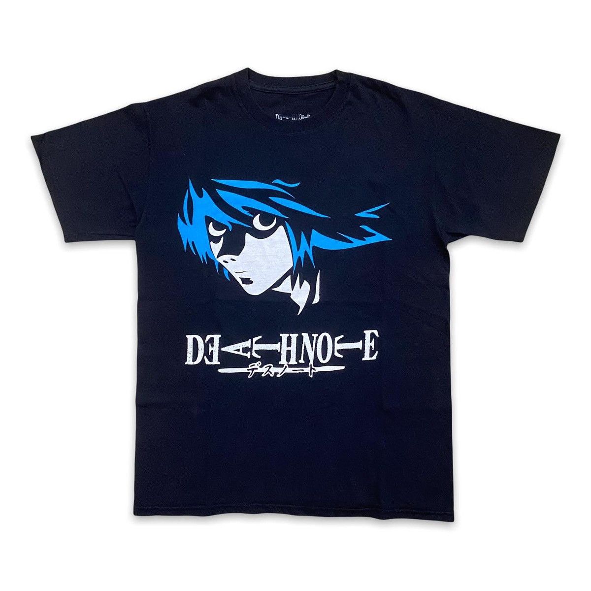 Japanese Brand RARE DEATH NOTE L ANIME T SHIRT | Grailed