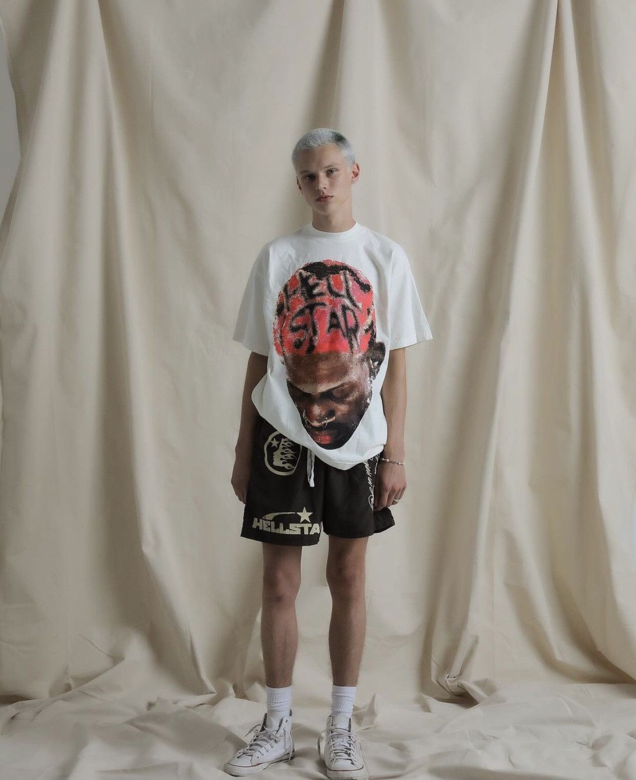 Streetwear HellStar “Dennis Rodman” Tee | Grailed