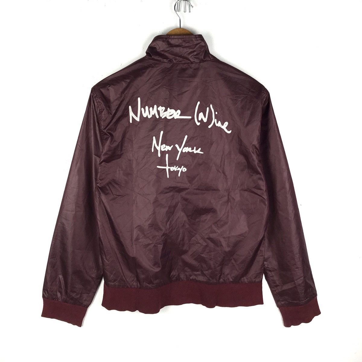 Number (N)ine × Streetwear Number Nine Jacket Number Nine Windbreaker ...