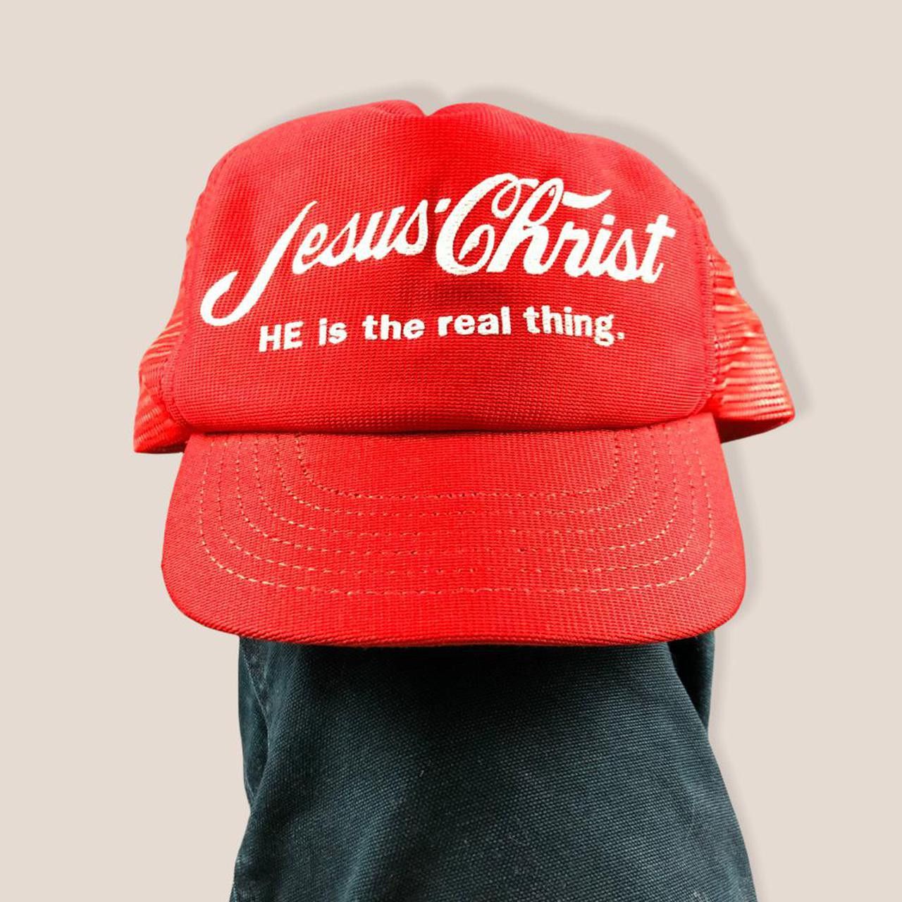 Streetwear × Vintage Vintage 80’s 90’s made in USA red Coca Cola Jesus ...