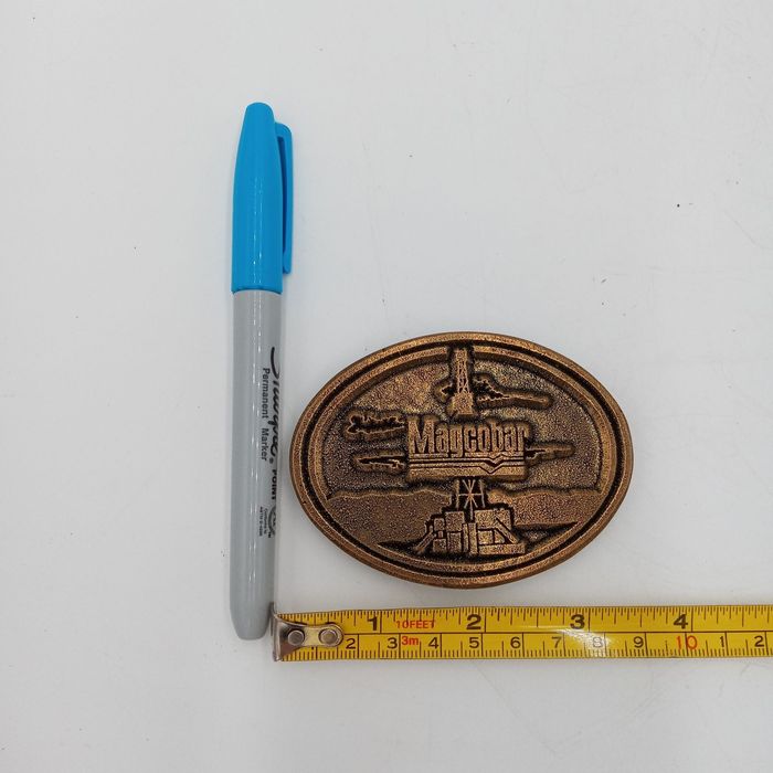 Unlisted Magcobar Belt Buckle Drilling Fluids Vintage Roughneck | Grailed