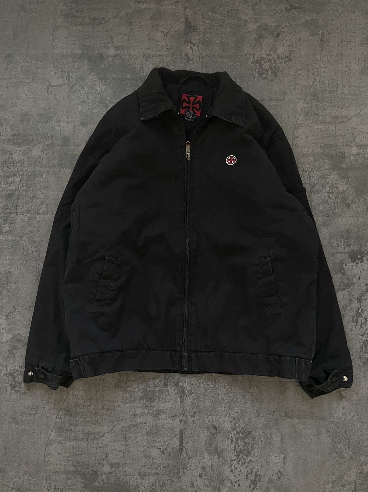 Vintage Vintage Independent Trucks Zip Up Insulated Jacket | Grailed