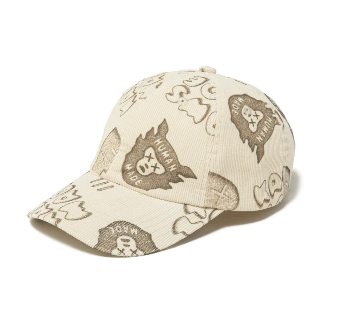 Human Made × Kaws Human Made Kaws Corduroy Print Cap | Grailed