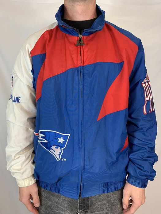 Vintage Vintage New England Patriots LogoAthletic Shark Tooth Jacket ...