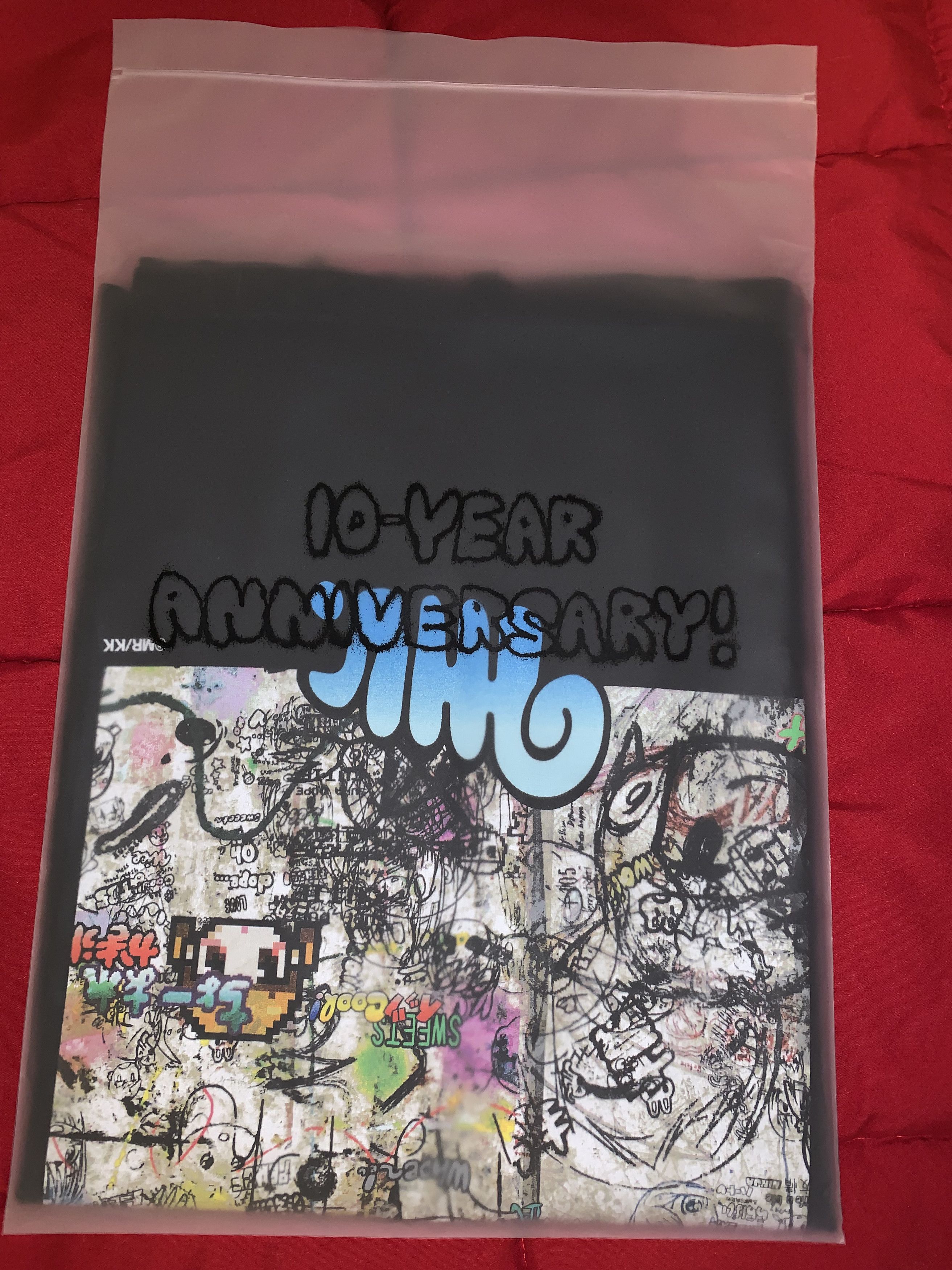 XO MR. X The Weeknd THURSDAY Graffiti Wall 10 Year Anniversary | Grailed