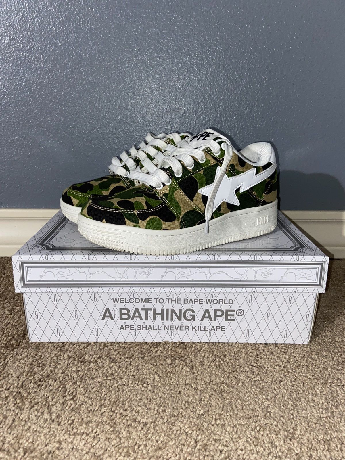 Bape bape sta low ABC camo 20th anniversary | Grailed