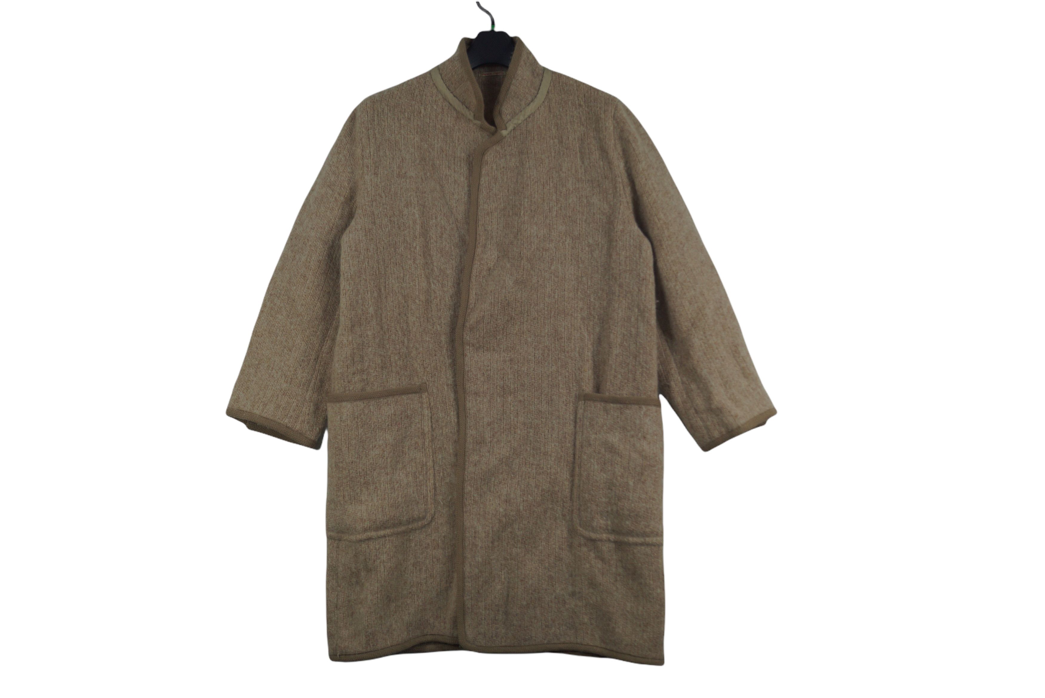 Italian Designers × Vintage Rare!! Vintage Long Coats Italian Rope ...