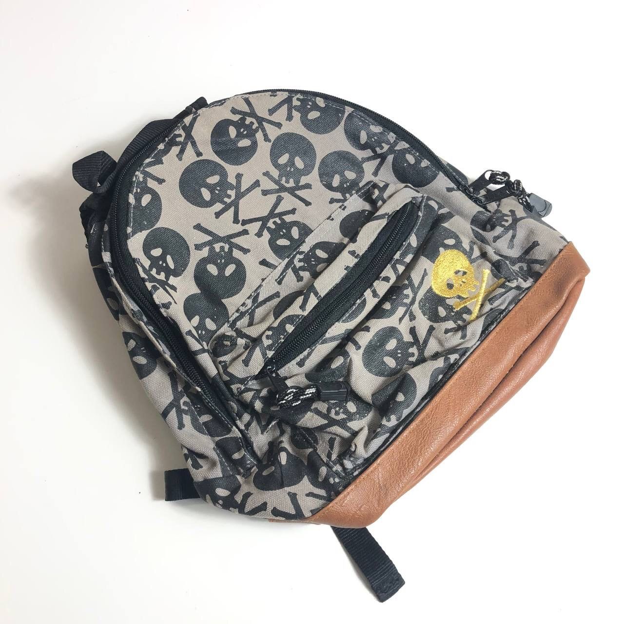 Skulls Japanese Skulls Style Fullprint Mini Backpack | Grailed