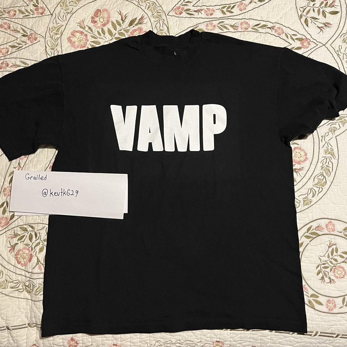 Playboi Carti Playboi Carti King Vamp / Narcissist Tour VAMP T-Shirt ...