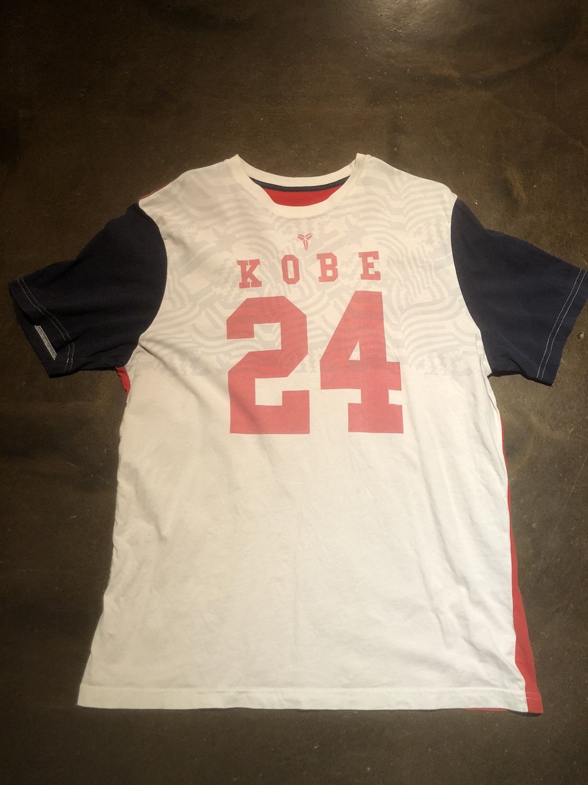 Kobe Mentality × Nike × Vintage Nike Kobe Mentality Rare Red white ...