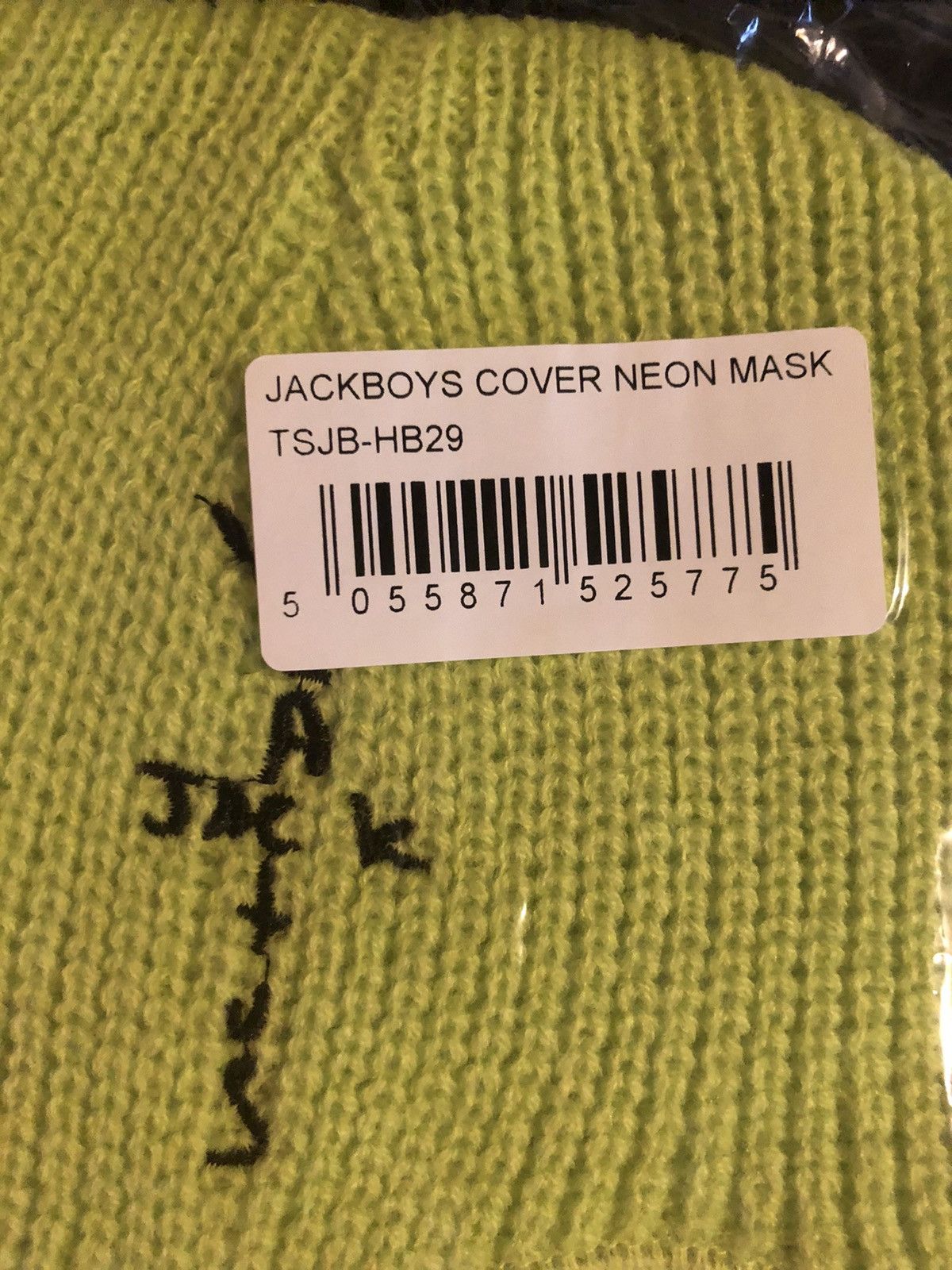 Travis Scott TRAVIS SCOTT JACKBOYS SKI MASK | Grailed