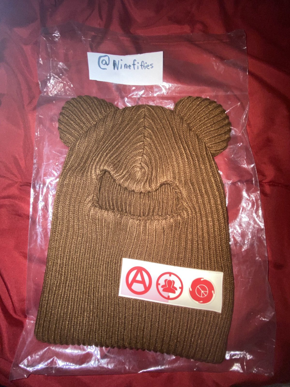 Vintage Jose Wong x Stay Stillz Beanie Mask Balaclava | Grailed