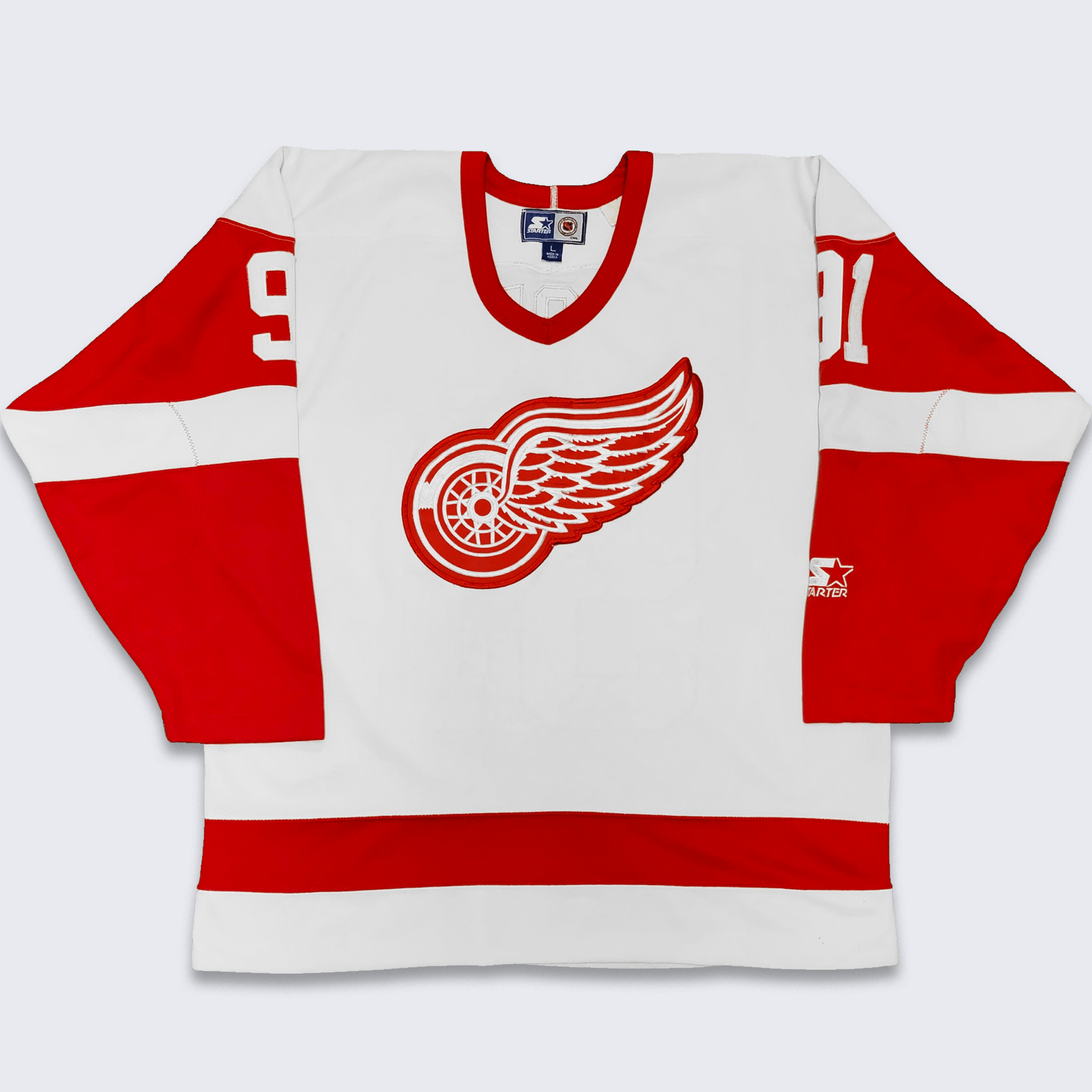 Vintage Detroit Red Wings Vintage 90s Sergei Fedorov Hockey Jersey ...