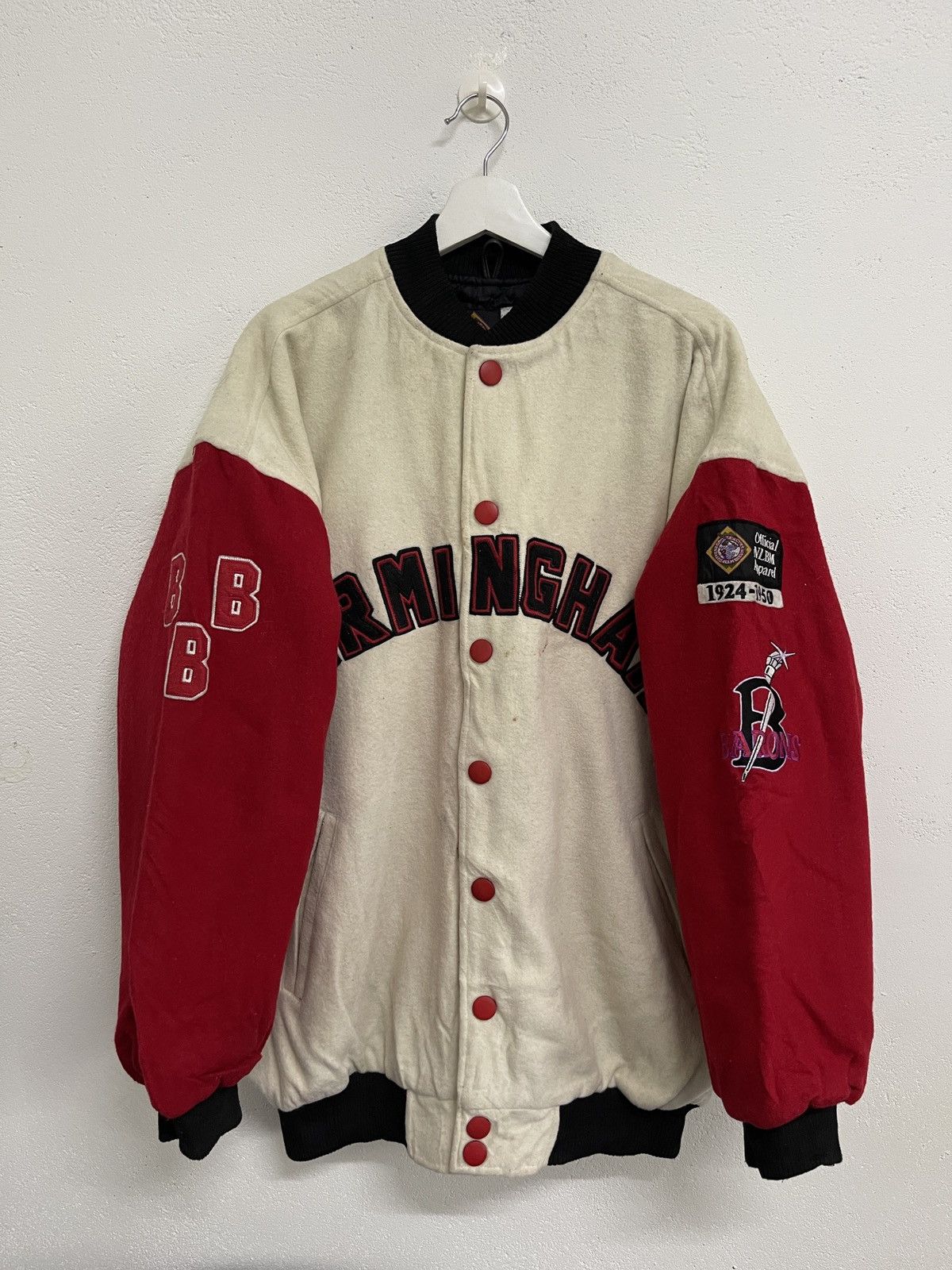 Vintage Vintage Birmingham Barons baseball varsity jacket | Grailed