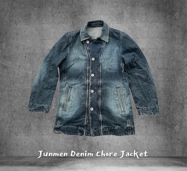 Japanese Brand Junmen Japan Denim Chore Jacket | Grailed