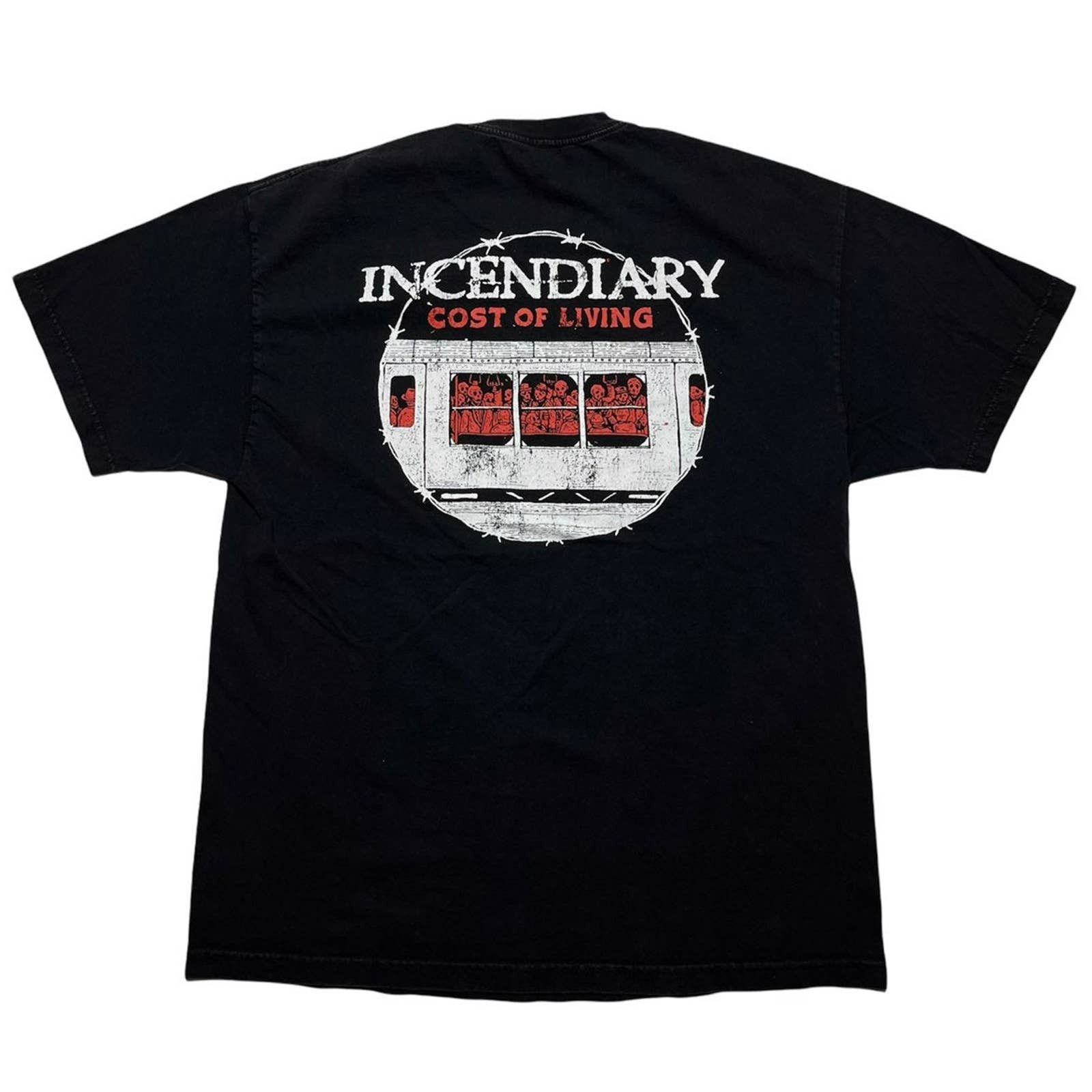 Other Incendiary Cost Living Album New York Hardcore Band T Shirt | Grailed