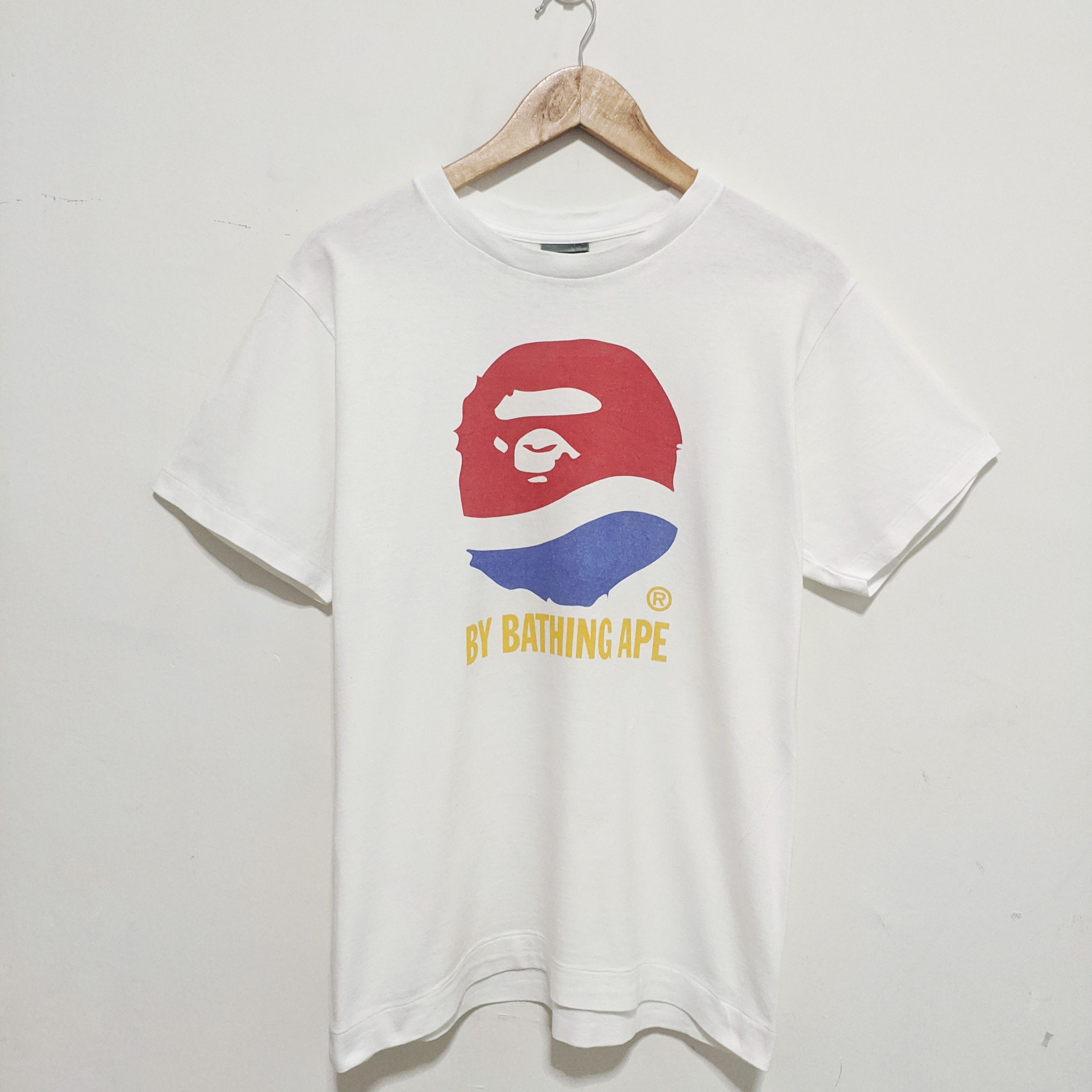 Bape × Pepsi Vintage Bape Pepsi T-Shirt by A Bathing Ape | Grailed